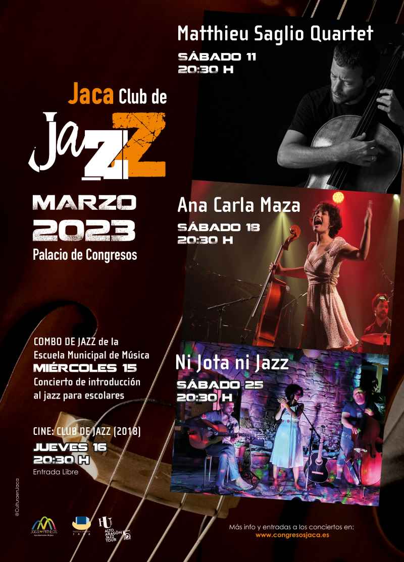 Jaca Club de Jazz (Marzo de 2023) [Noticias de jazz] - Tomajazz
