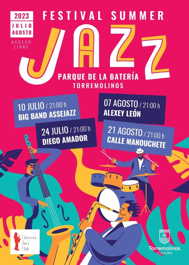 Summer Jazz Festival 2023 (Torremolinos, Málaga. 10 de julio al 21 de ...
