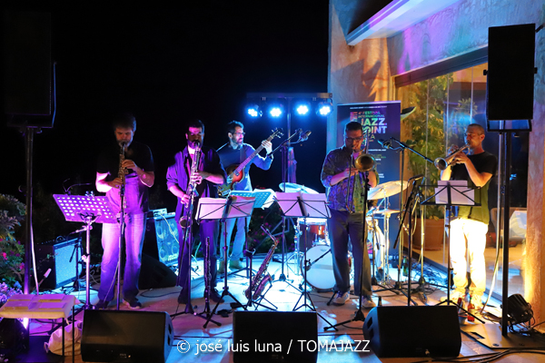 Albert Cirera Sextet (4º Jazz Point Ibiza 2023. Safragell. San Juan, Ibiza. 2023-10-13) Por José ...
